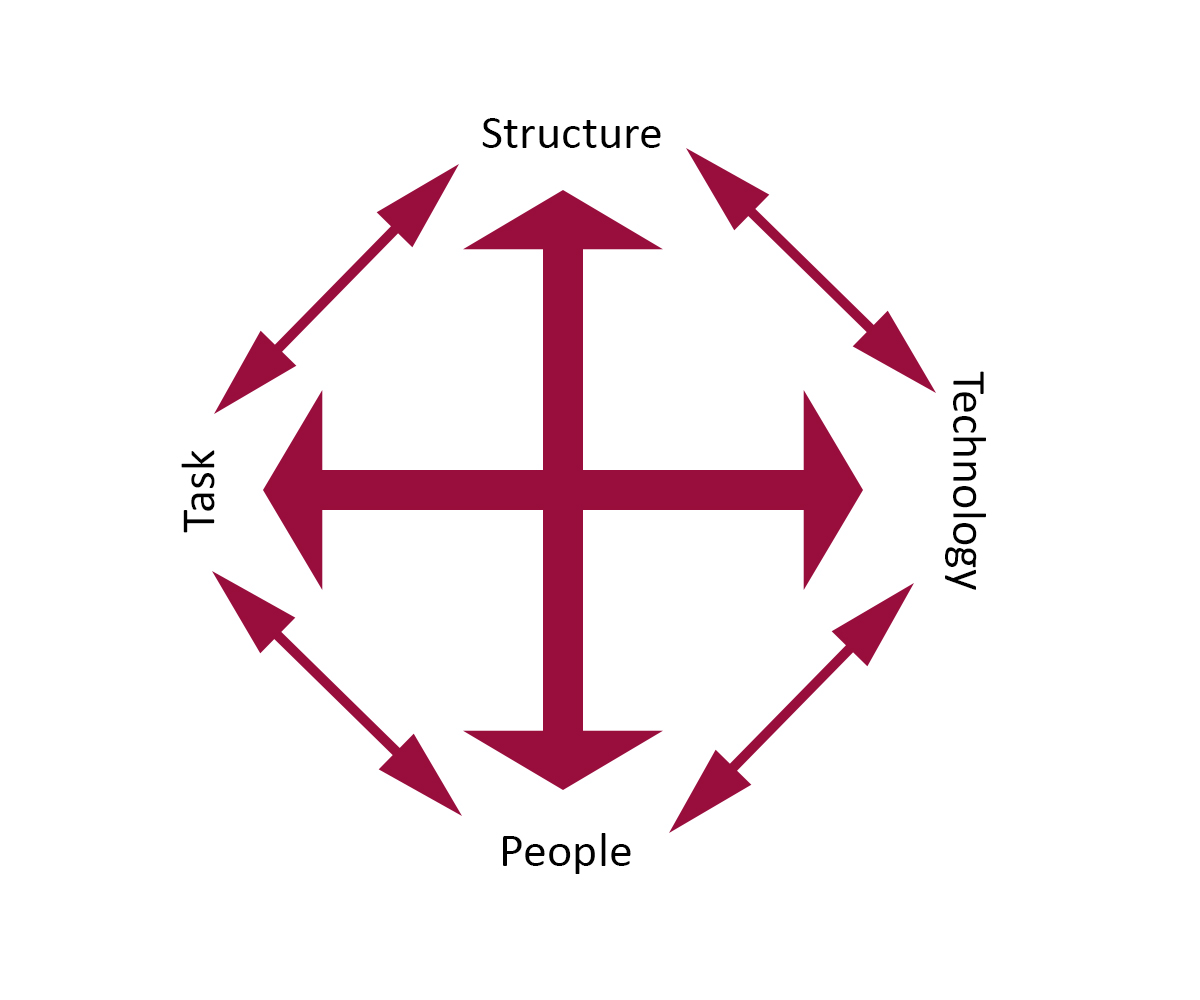 Leavitt's Diamond: The Factors Involved in Change | Accipio